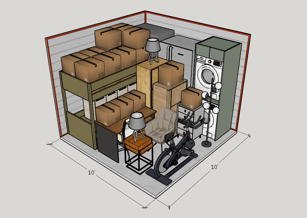 10x10 - Click 4 Storage